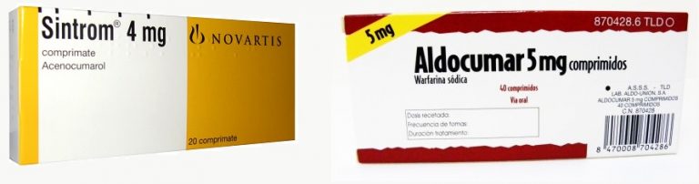 Vitamina K Anticoagulante | (Sintrom & Alducomar)